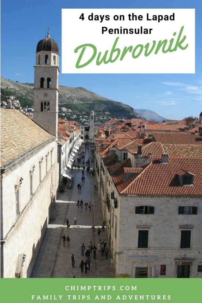 4 days on the Lapad Peninsula, Dubrovnik - Chimptrips