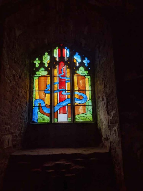 Exploring Goodrich Castle - Chimptrips
