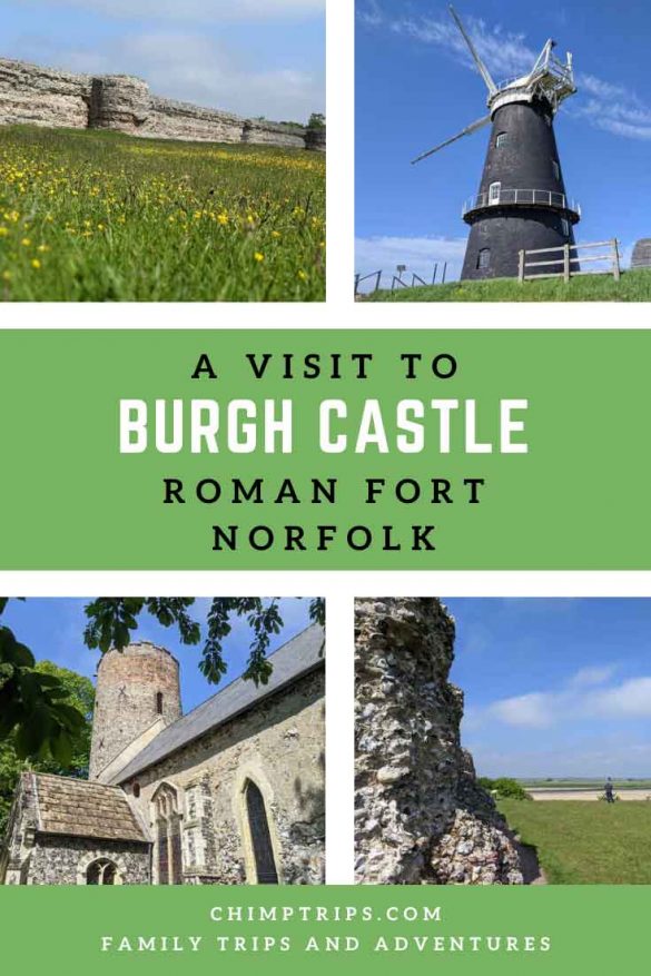 A visit to Burgh Castle Roman Fort, nr Great Yarmouth - Chimptrips