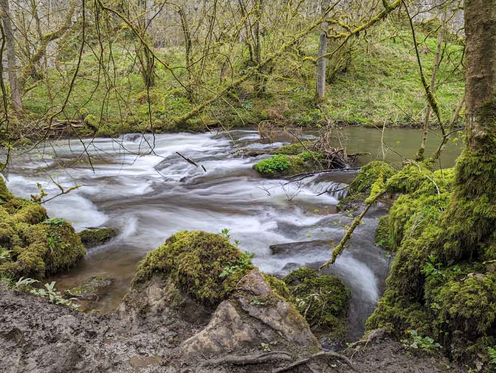 A circular walk on the Chee Dale Stepping Stones, Peak District ...